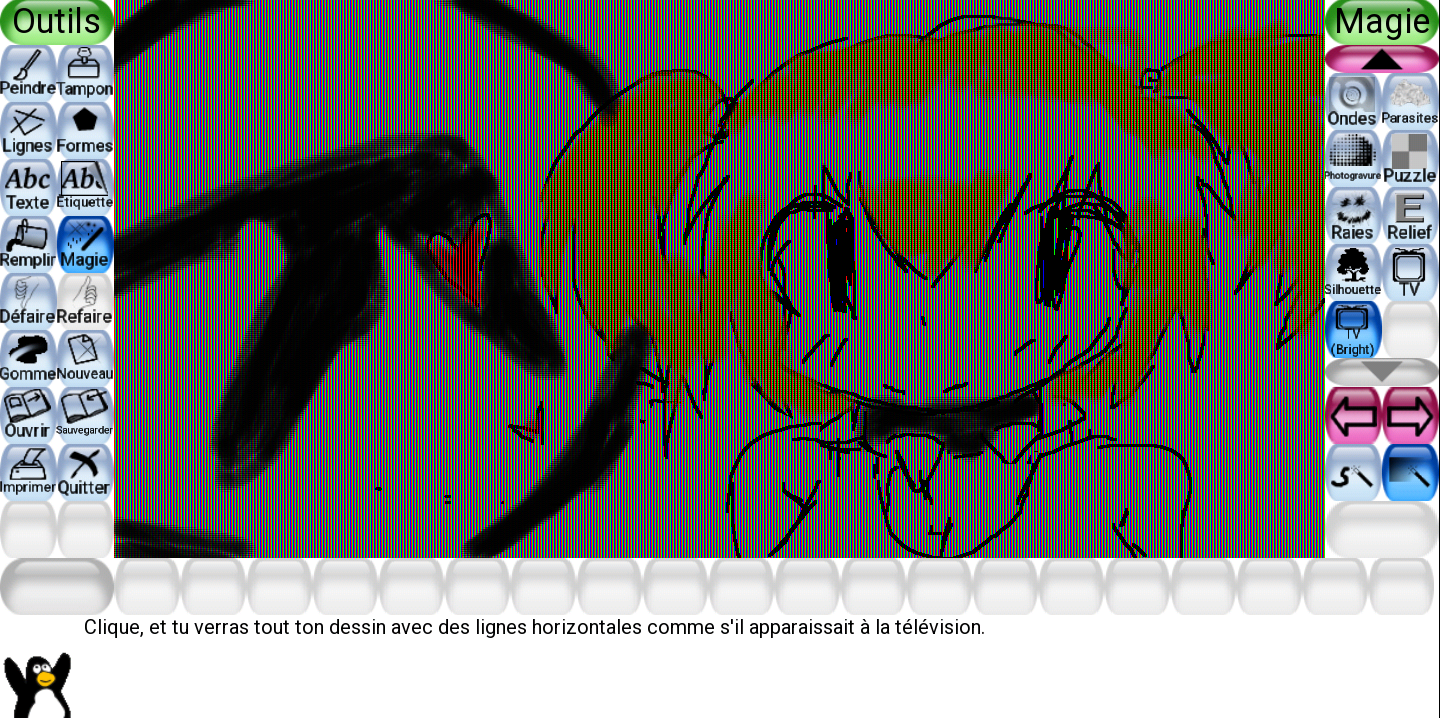 Tux Paint - Art Gallery — "Average Aphex Twin Enjoyer" by guervens