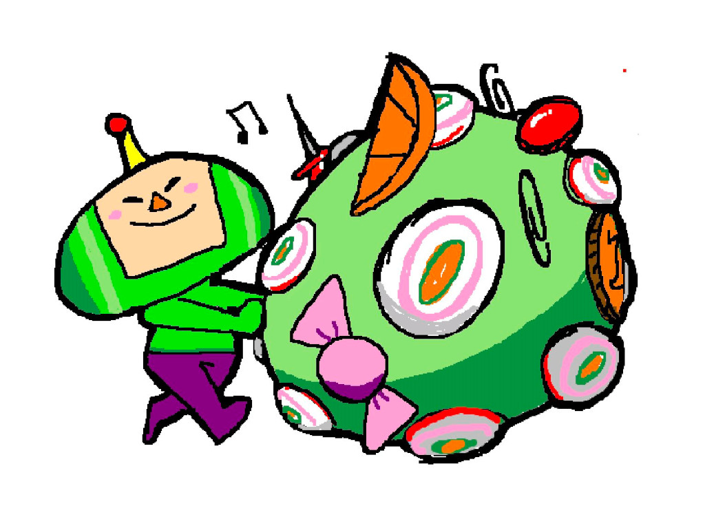 Tux Paint - Art Gallery — "Baby Universe (Katamari Damacy fanart)" by scoot