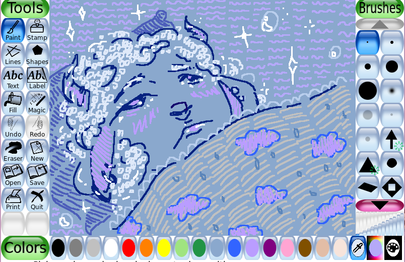 Tux Paint - Art Gallery — "Untitled" by v